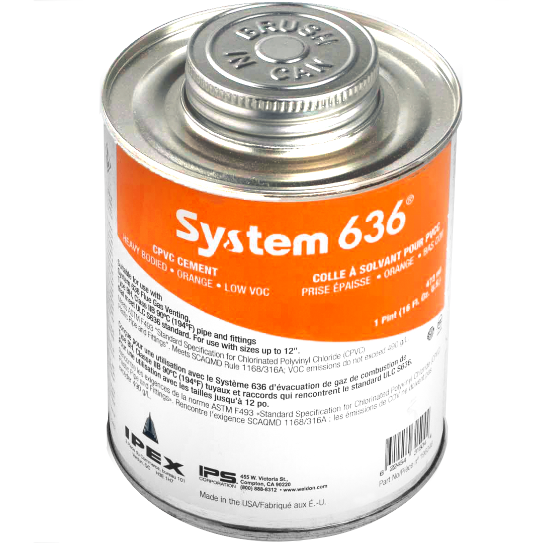 IPEX System 636 CPVC Cement - Heavy Bodied | Shop Adhesives, Sealants ...