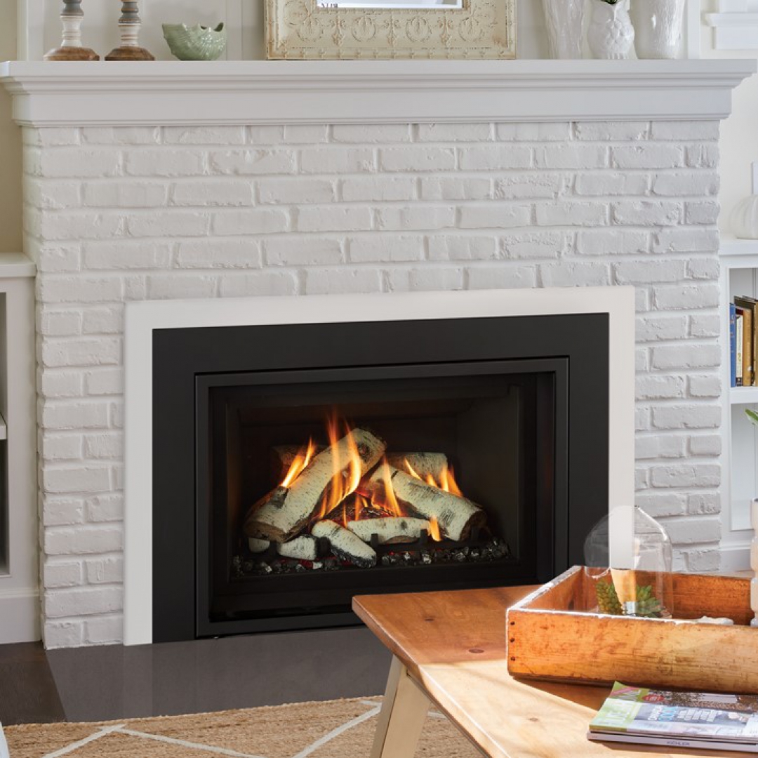 Decorative Ceramic Birch Log Set For GI29LE Fireplace | Shop Fireplace ...