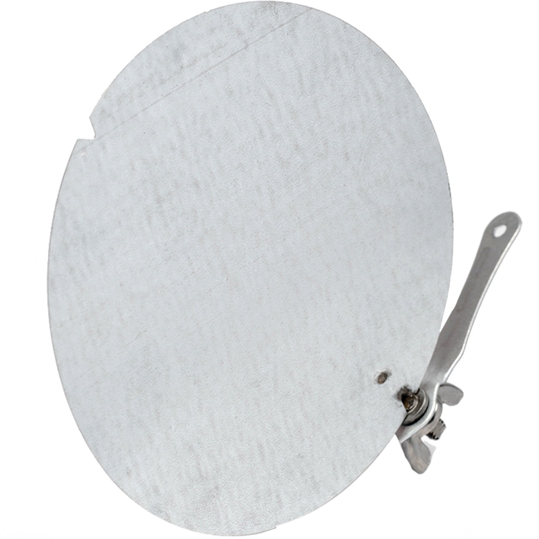 Galvanized Round Volume Damper - With Handle | Shop Dampers
