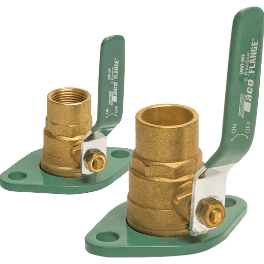 TACO TACO Lead-Free Shut-Off Freedom Flanges | Radiant Heating Parts