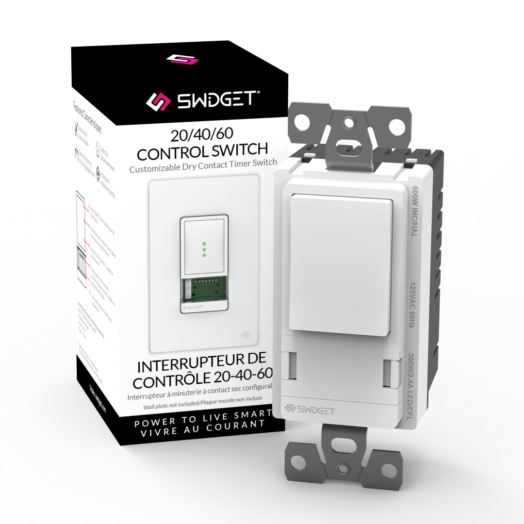 PANASONIC Swidget 20-40-60 Smart Timer Switch For Panasonic ERV or Fans ...