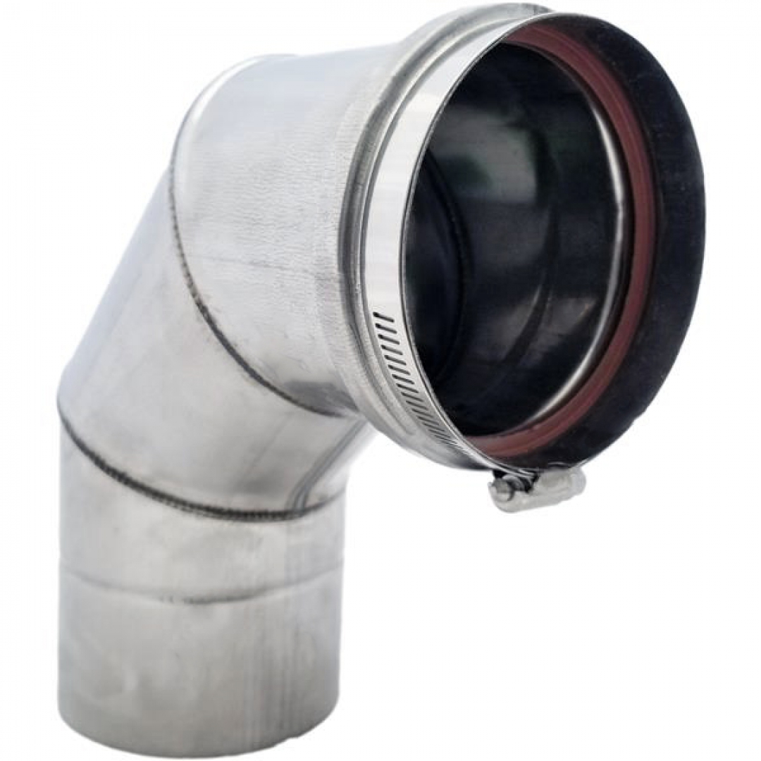 FLEXMASTER Z-Vent Special Gas Single Wall 90° Elbow | Shop Z-Vent
